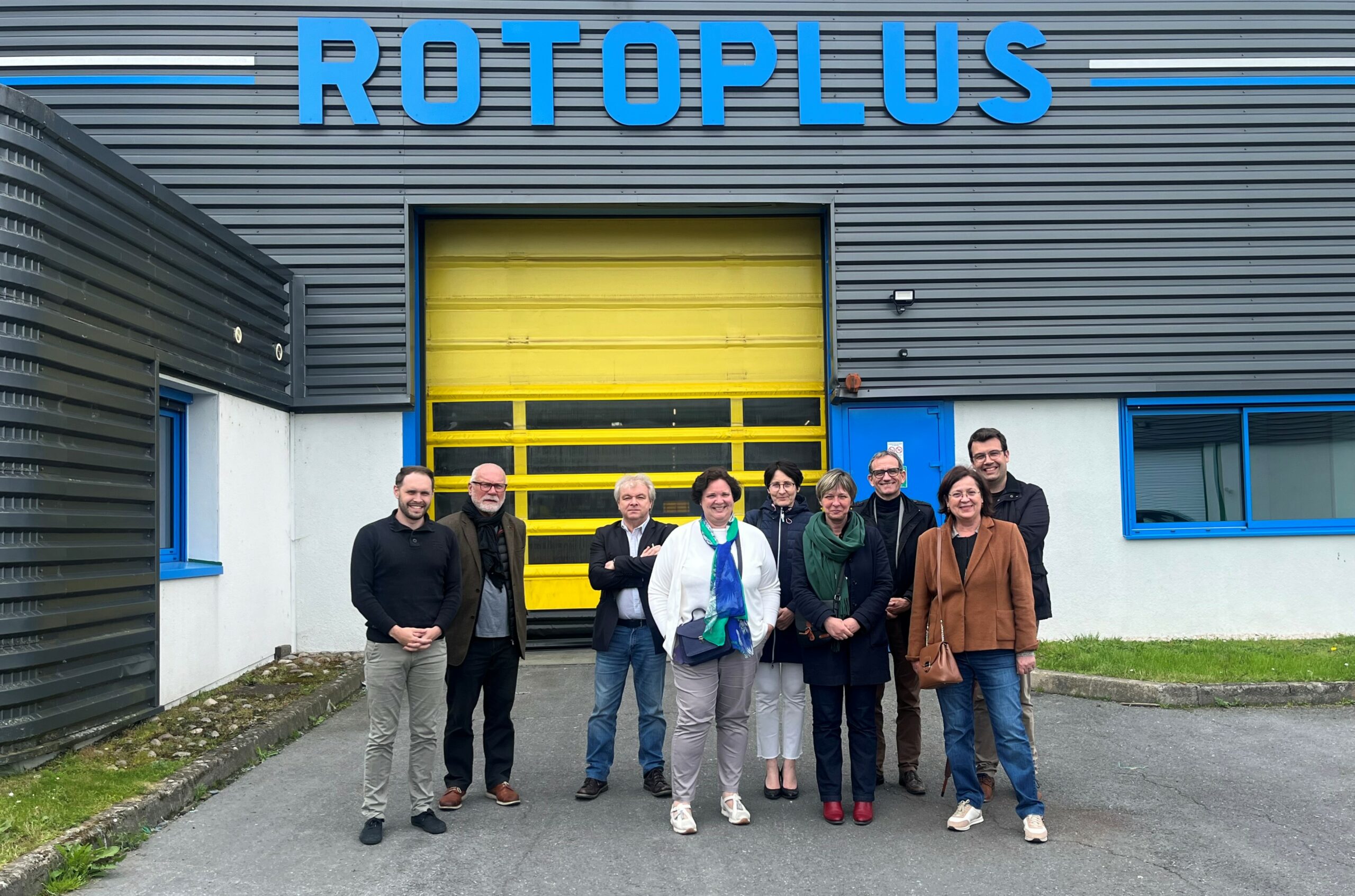 Le CLEE de Charleville-Mézières visite ROTOPLUS